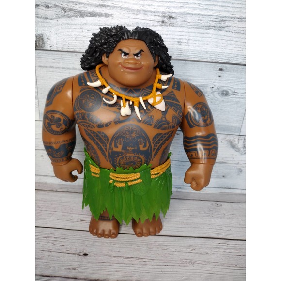 Disney | Toys | Disney Moana Mega Maui Figure No Hook Retail 23 New ...